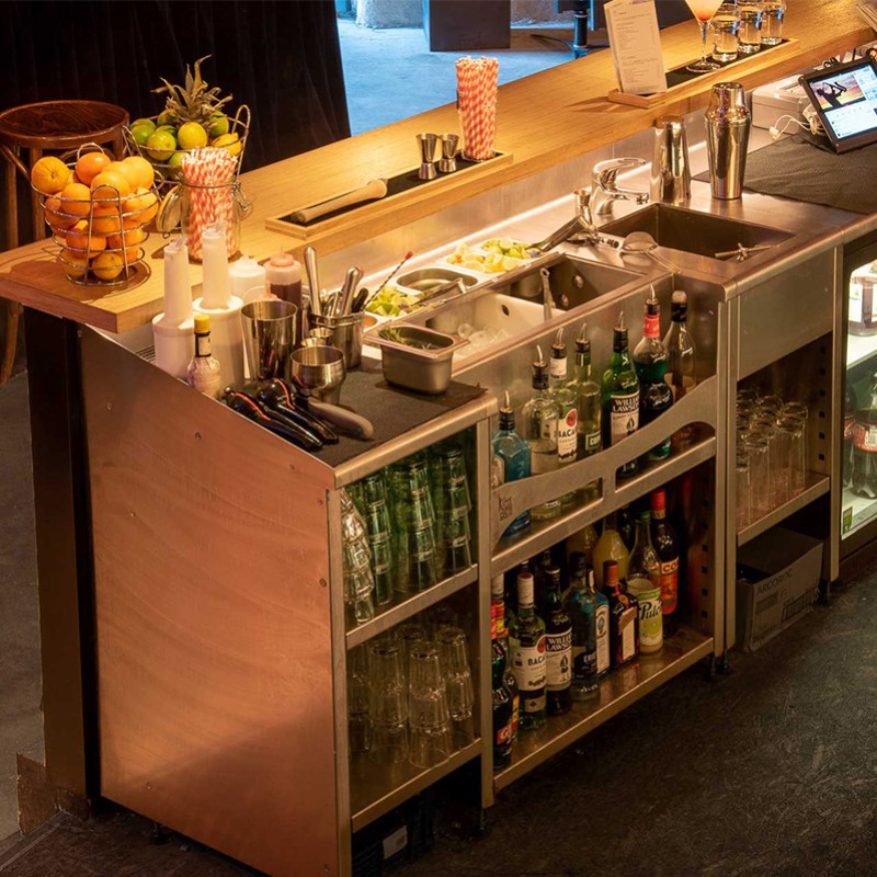 Agencement de bar professionnel : calibration de l’outil de production